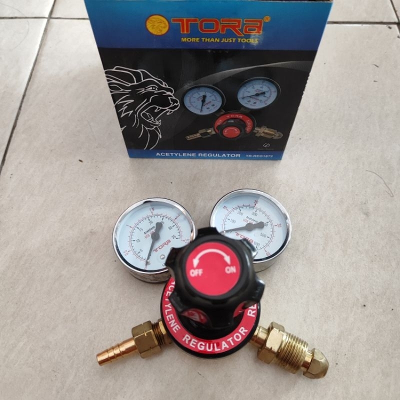Jual Regulator Las Acetyline Asetilin Asitilin Tora TR-REG1872 | Shopee ...