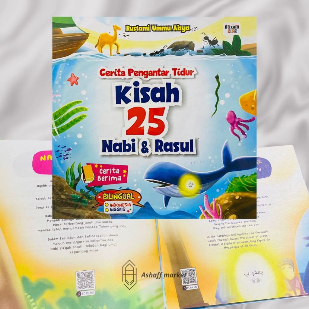 Jual Pustaka Iltizam Buku Cerita Anak Islami KISAH 25 NABI DAN RASUL Hard Cover | Shopee Indonesia