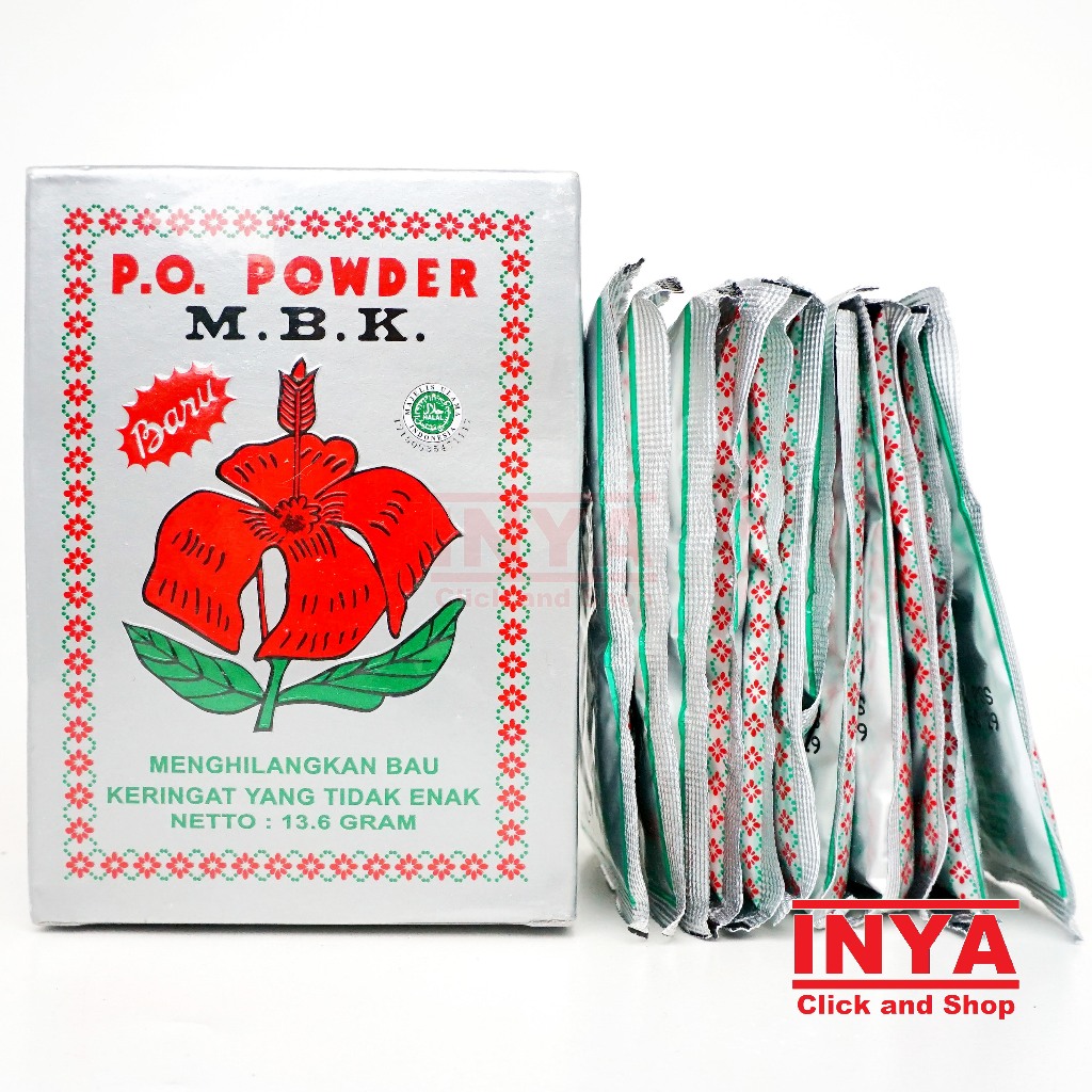 Jual MBK P.O. POWDER - Bedak Talc & Deodorant | Shopee Indonesia