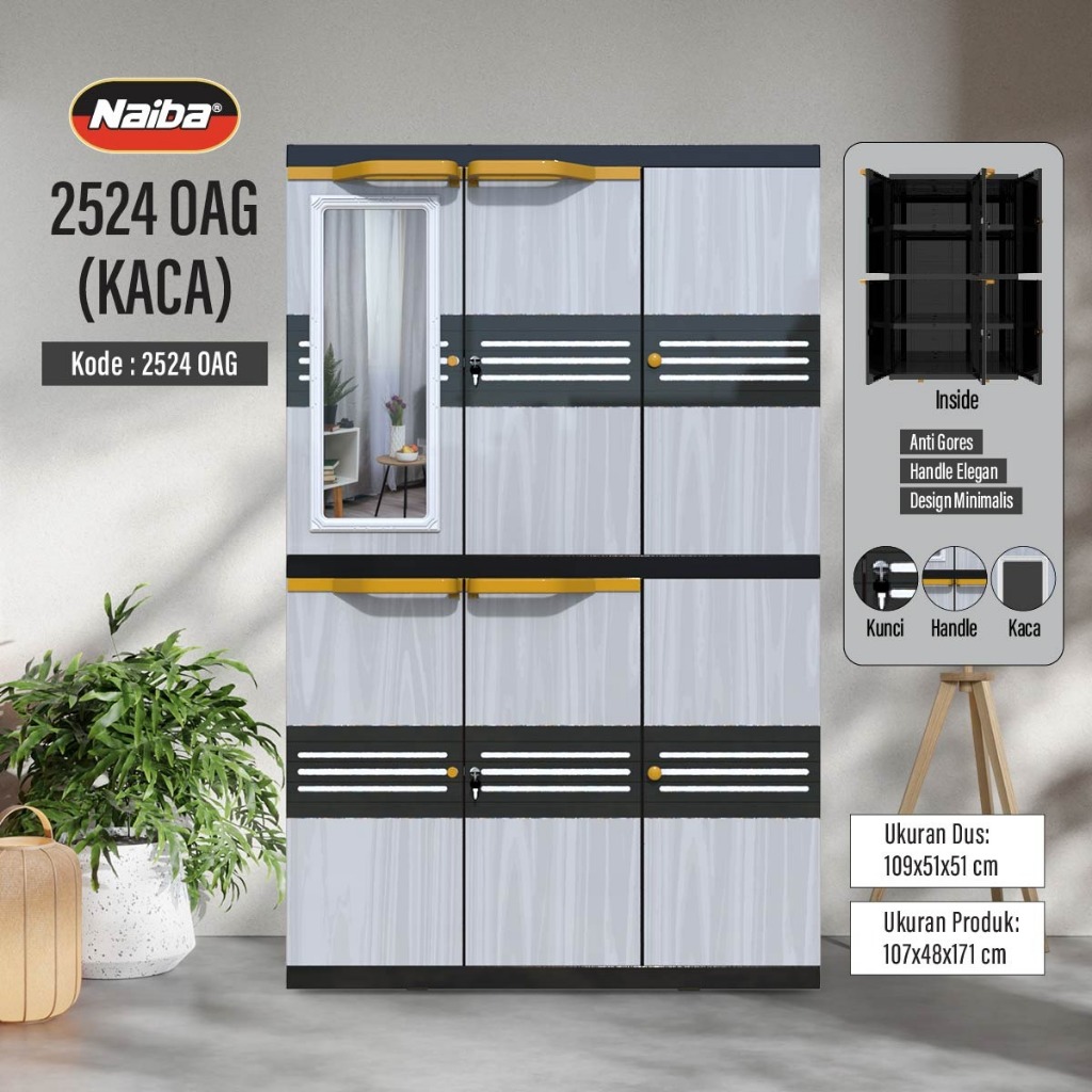 Jual LEMARI MEGA MSC NAIBA FIT - SUSUN (KARGO JNE) | Shopee Indonesia