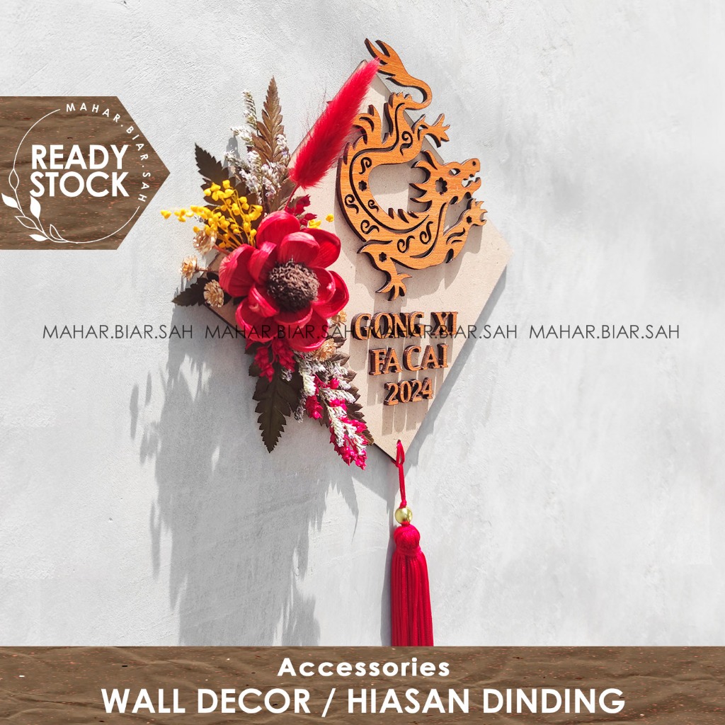 Jual RS Chinese New Year Decoration / Wall decor / hiasan dinding ...