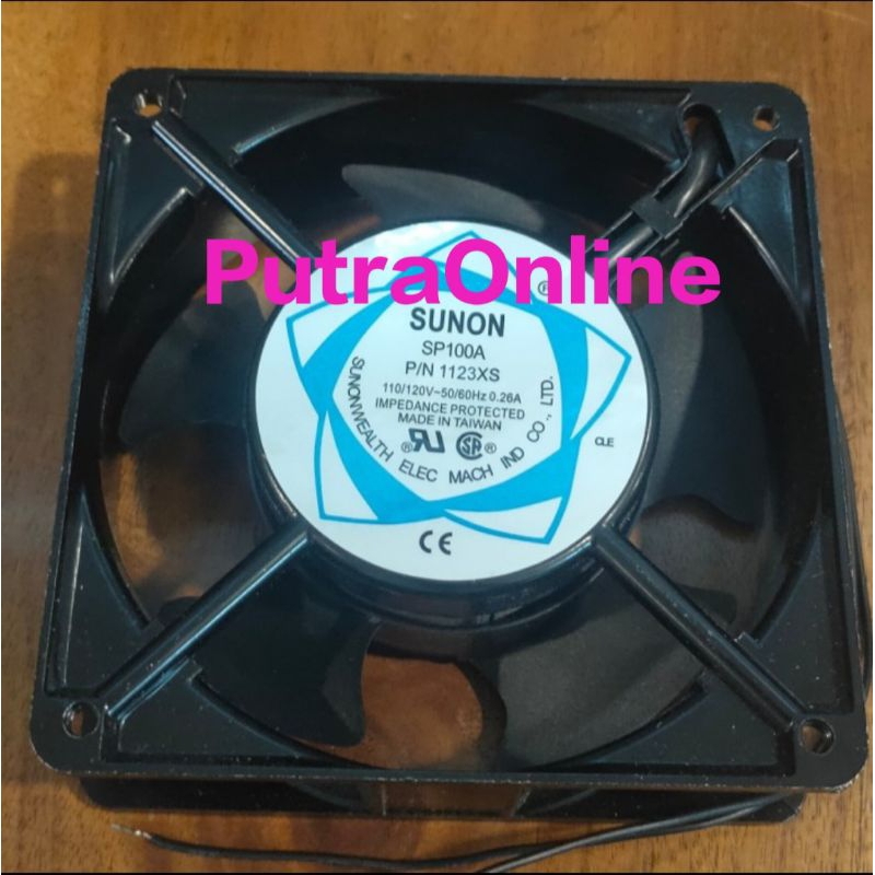 Jual FAN SUNON 12CM AC 110/120V Ball Bearing MADE IN TAIWAN | Shopee ...