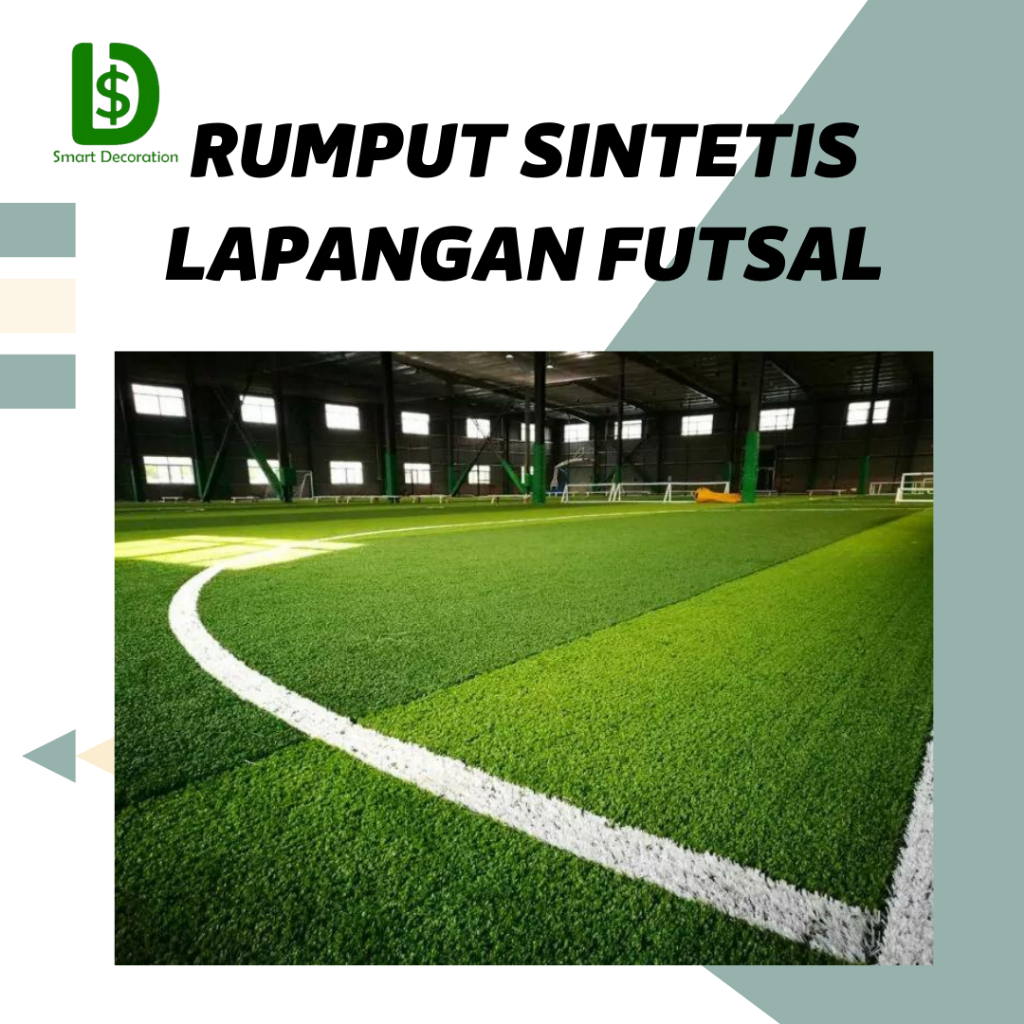 Jual Rumput Sintetis Lapangan Futsal Outdoor Tebal 5cm | Shopee Indonesia