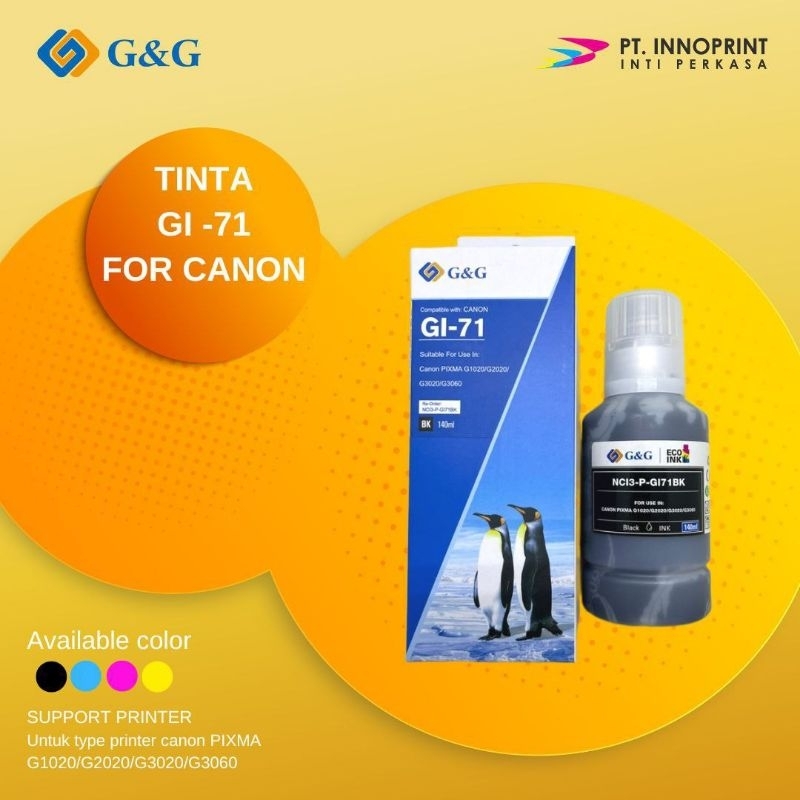 Jual Tinta GI-71 For CANON | Shopee Indonesia