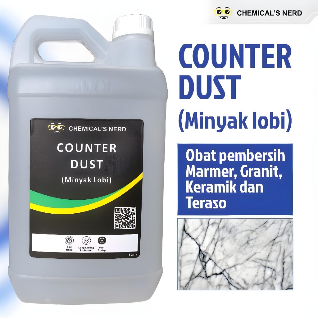 Jual COUNTER DUST - MINYAK LOBBY WANGI - OBAT PEL MARMER 5 LITER by ...