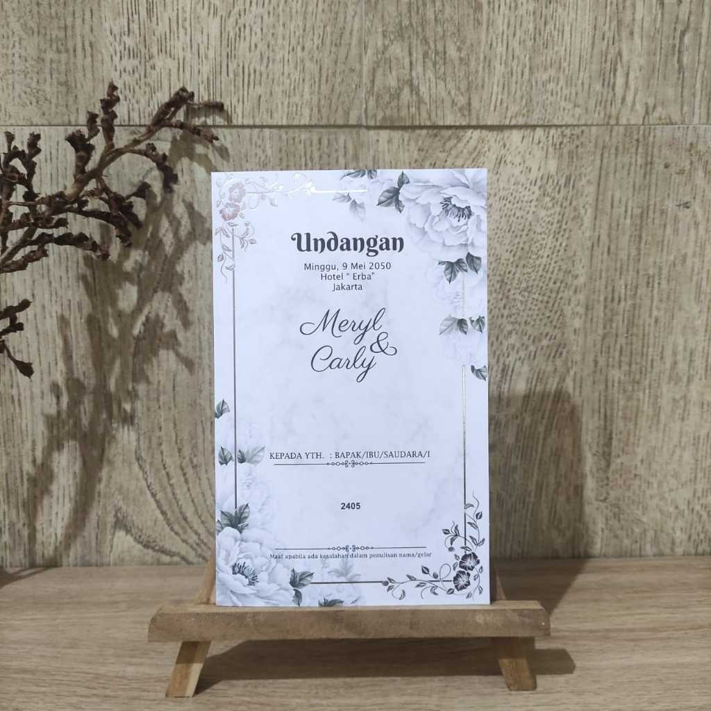 Jual ERBA 2405 Blangko Undangan KOSONGAN, Undangan Pernikahan Murah ...