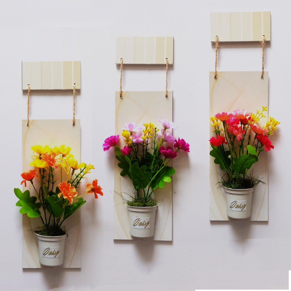 Jual Pajangan Dinding Bunga Daisy - Dekorasi rumah Dipasang di Dinding ...