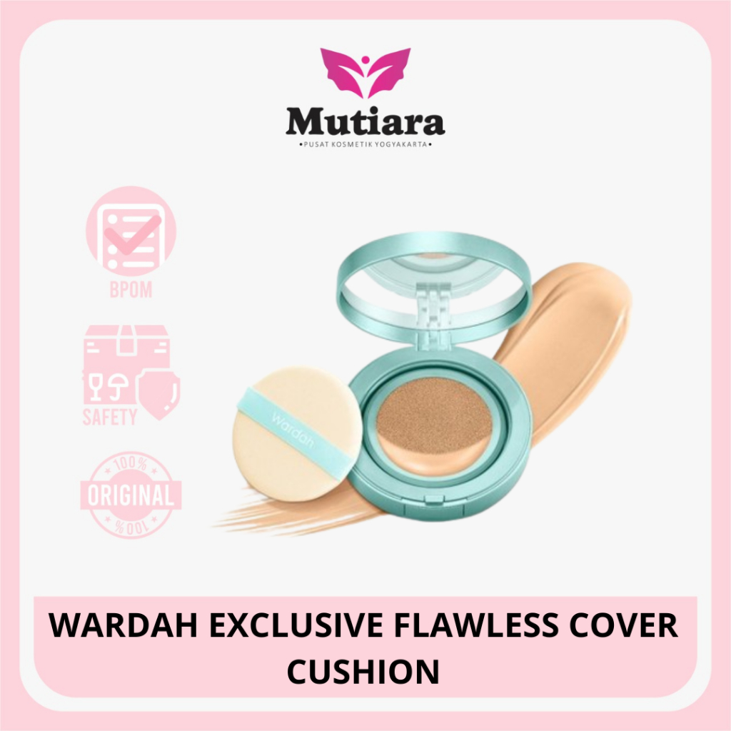 Jual WARDAH EXCLUSIVE FLAWLESS COVER CUSHION | Shopee Indonesia