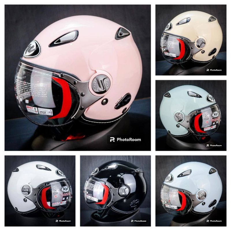 Jual HELM KYT ELSICO SOLID ORIGINAL 100% | Shopee Indonesia