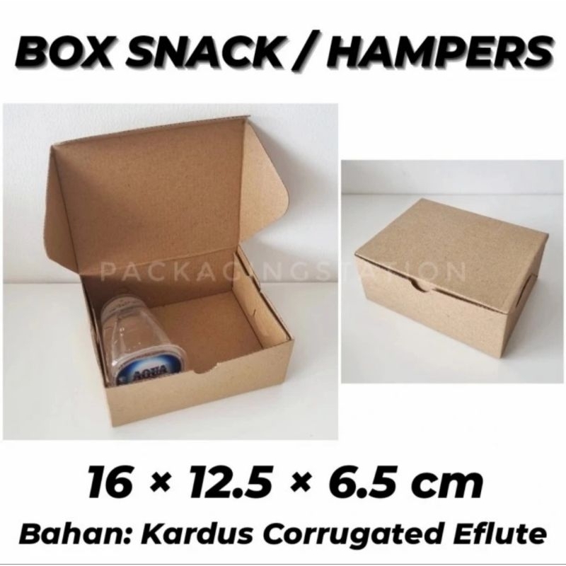Jual Snack Box Size 16 × 12.5 / Kotak Kue / Kotak Roti / Kotak Bolu ...