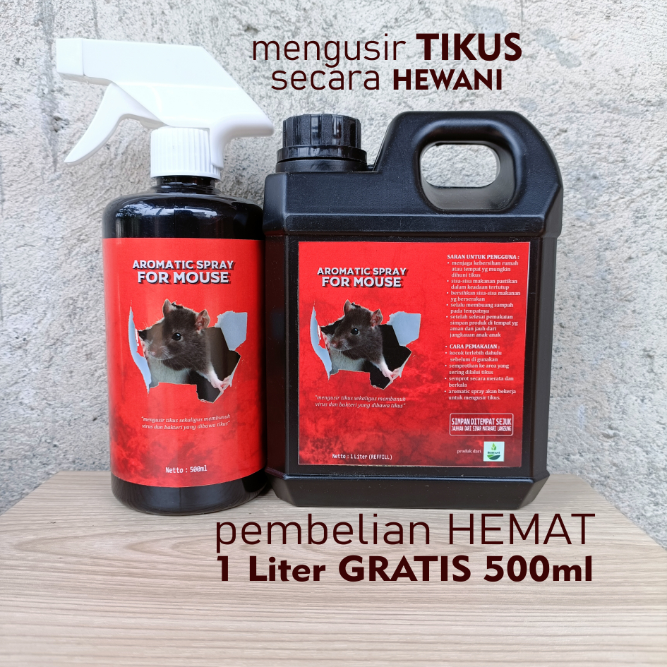 Jual OBAT PENGUSIR TIKUS 1 Liter GRATIS 500ml | Menjaga Rumah dan ...