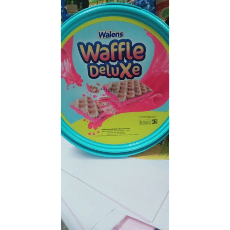 Jual WALENS WAFFLE DELUXE 300GR CHOCO/STRAW | Shopee Indonesia