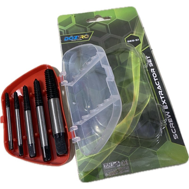 Jual HAND TAP BALIK DOZIRO HAND TAP BALIK SET SCREW EXTRACTOR SET 5 PCS ...