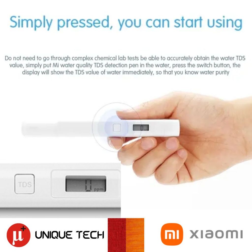 Jual XIAOMI MI TDS METER TESTER PEN WATER ALAT CEK TES UJI KUALITAS AIR ...
