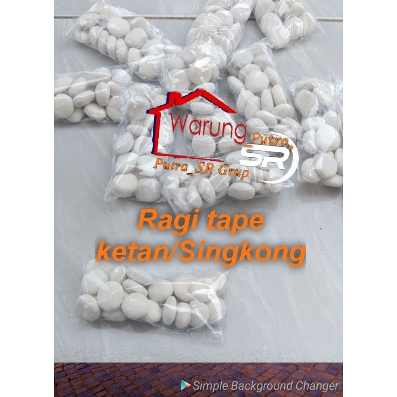 Jual RAGI TAPE KETAN/ SINGKONG ISI 20 PCS | Shopee Indonesia