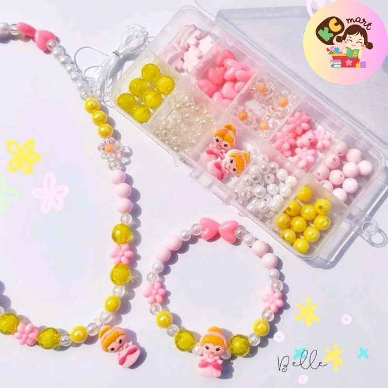 Jual DIY Manik Sanrio Paket DIY Gelang Kalung Set Meronce Kerajinan ...