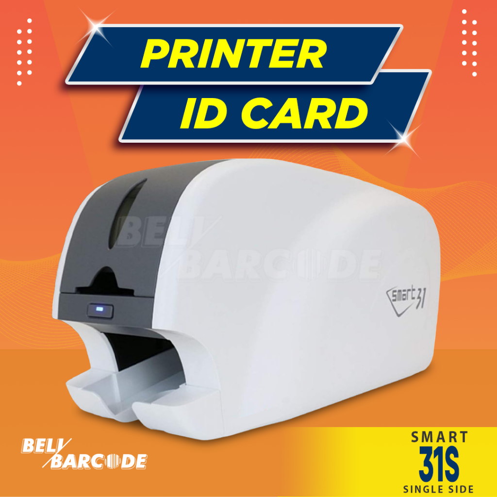 Jual ID CARD PRINTER SMART 31S SINGLE SIDE CETAK KARTU 300 DPI | Shopee ...