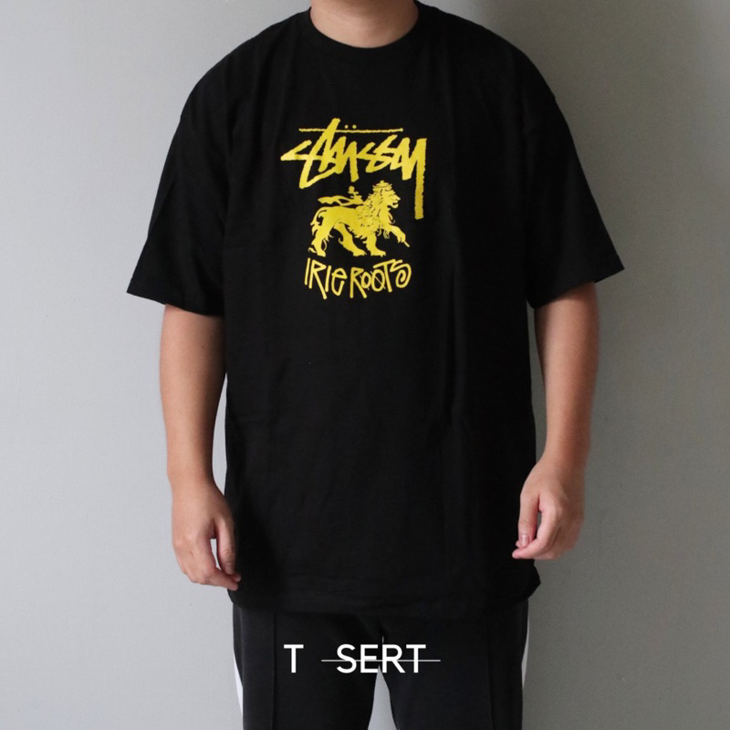 Jual Stussy Irie Roots Tee Black Original ( 100% Authentic ) | Shopee ...