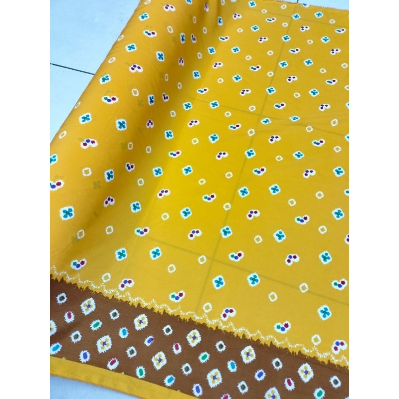 Jual Kain Batik Jumputan Jenggolo By MKB. Bahan Batik Silk Semi Sutra ...