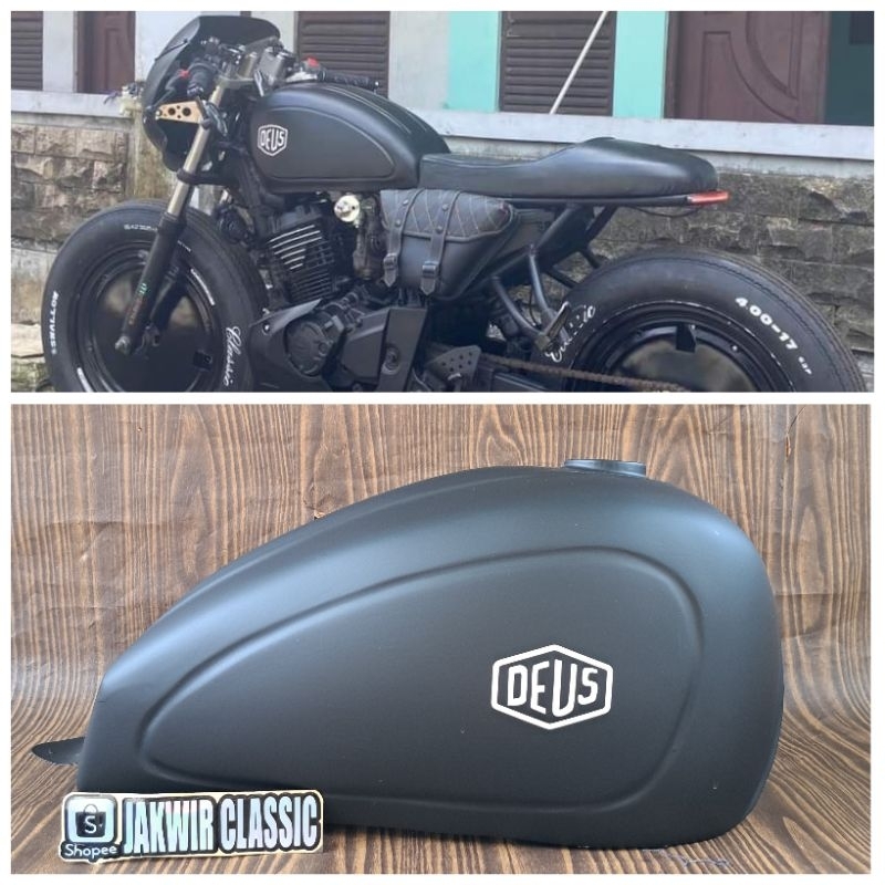 Jual Tangki japstyle tangki custom bobber bratstyle caferacer bratcafe ...