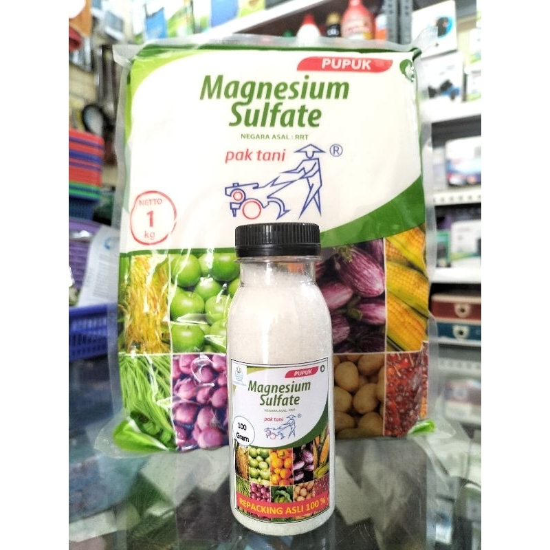 Jual MAGNESIUM SULFAT PAK TANI KEMASAN REPACK 100 GRAM | Shopee Indonesia