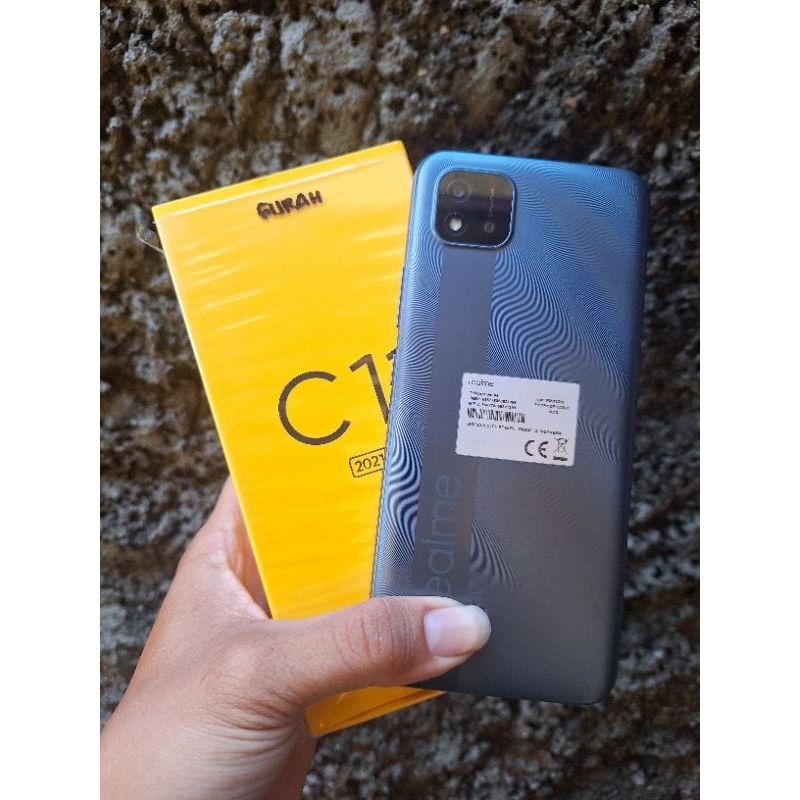 Jual REALME C11 2021 4/64 SECOND GARANSI RESMI | Shopee Indonesia