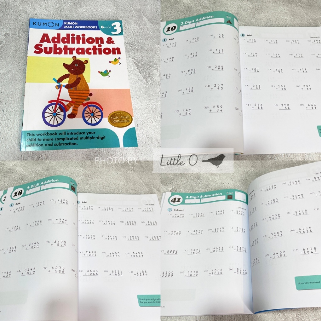 Jual Kumon Math Workbook Buku Latihan Matematika Anak SD Grade 1 2 3 4 ...