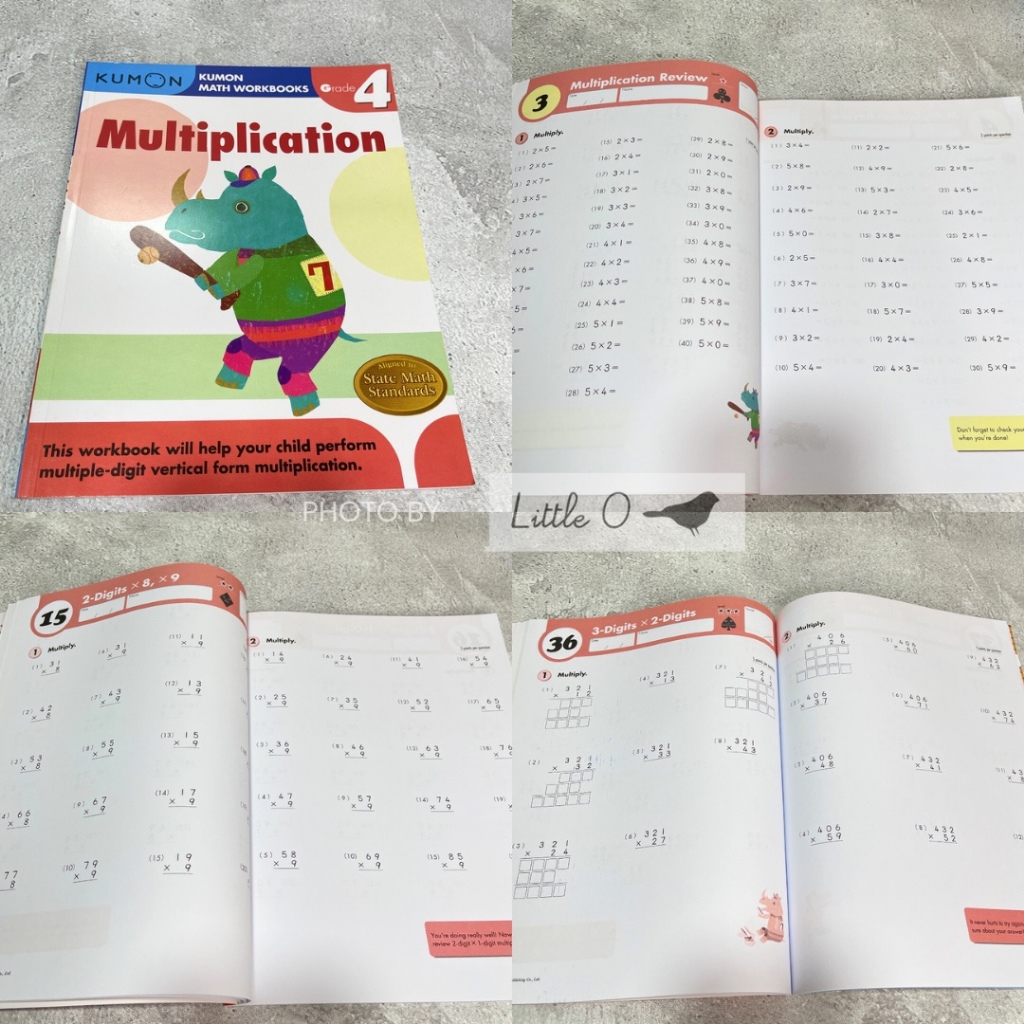 Jual Kumon Math Workbook Buku Latihan Matematika Anak SD Grade 1 2 3 4 ...