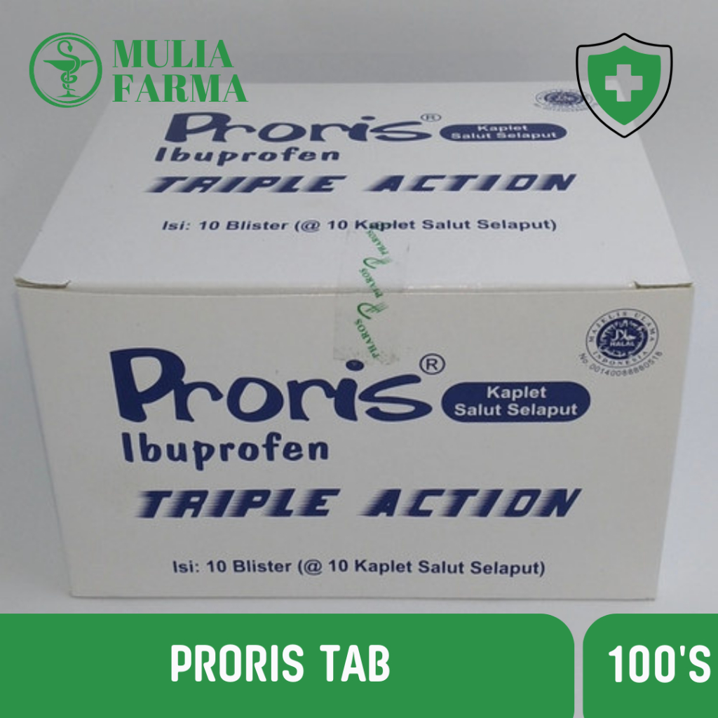 Jual PRORIS TABLET BOX ISI 100 | Shopee Indonesia