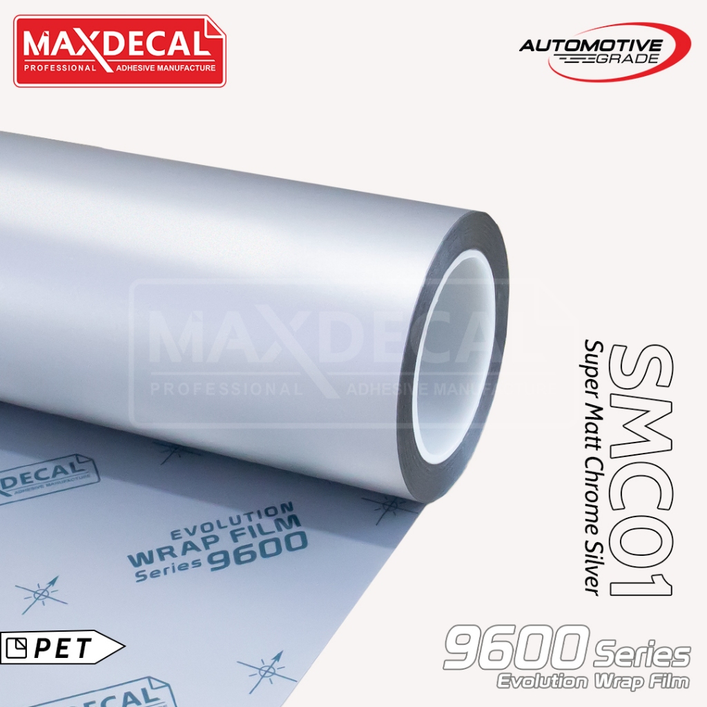 Jual MAXDECAL 9600 SMC01 SILVER Super Matt Chrome Metallic Evolution ... Jual MAXDECAL 9600 SMC01 SILVER Super Matt Chrome Metallic Evolution ...