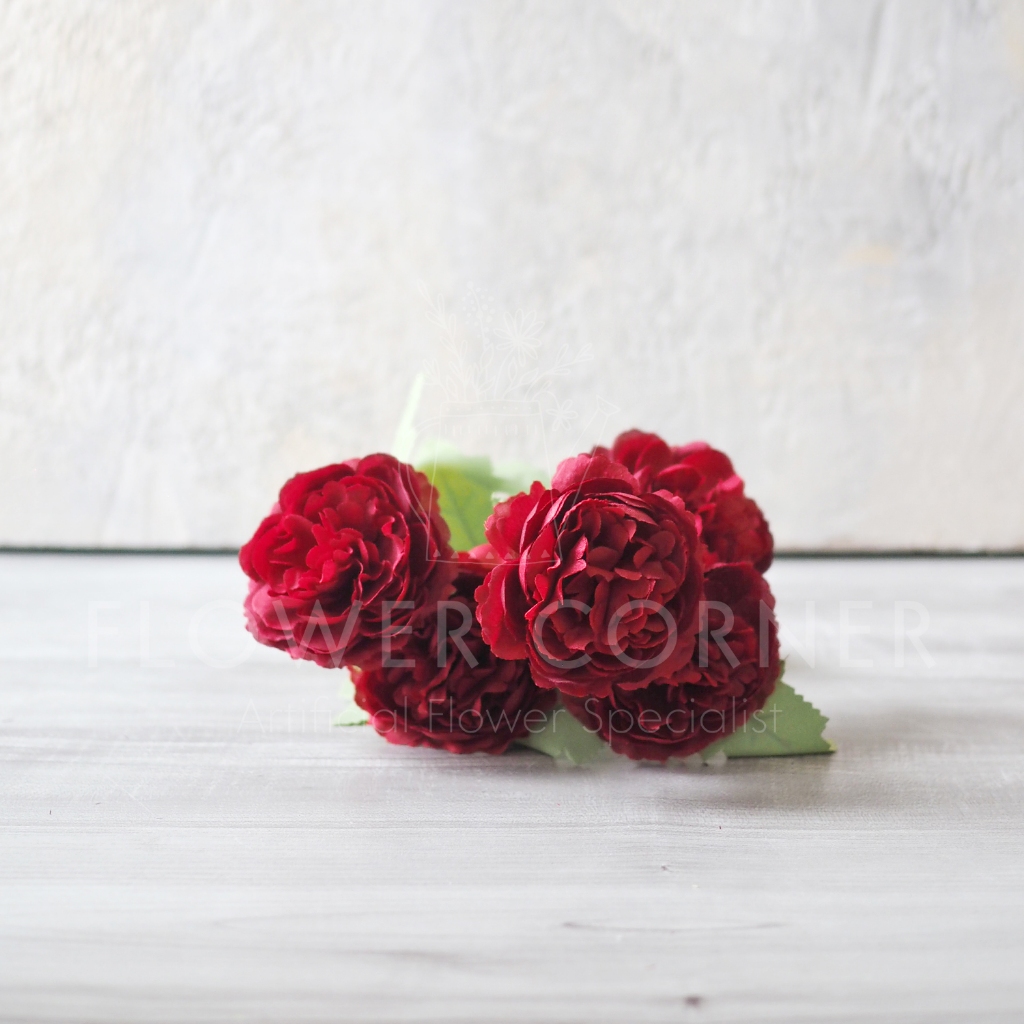 Jual Bunga Artificial Blooming Garden Rose 5 Kuntum Colorful (B23260 ...