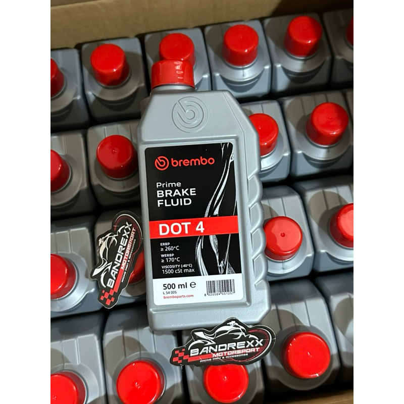 Jual Prime Brake Fluid Brembo-Minyak Rem Brembo 500ml Original | Shopee ...