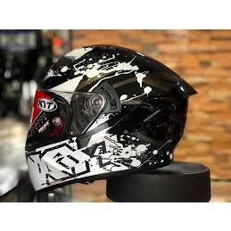 Jual KYT NFR NEUTRON - White | Shopee Indonesia