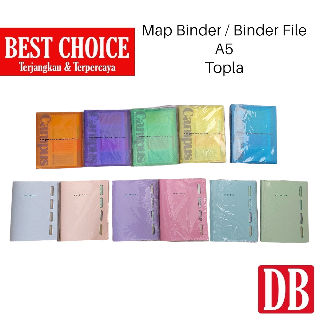 Jual Buku Binder / Binder File A5 Topla (1 pcs) | Shopee Indonesia