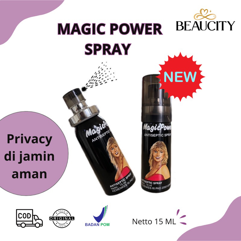 Jual Tisu Magic Power - Antiseptic Magic Power Spray ( Kotak Hitam )Isi ...