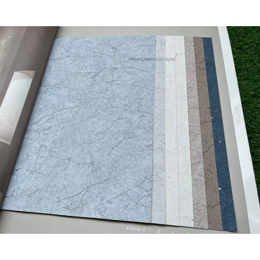 Jual Wallpaper Dinding Polos Rol Besar KOREA 15m2 Texture JEIL Premium ...