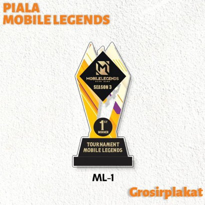 Jual Piala Mobile Legend Trophy Mobile Legend Kejuaraan Mobile Legend ...