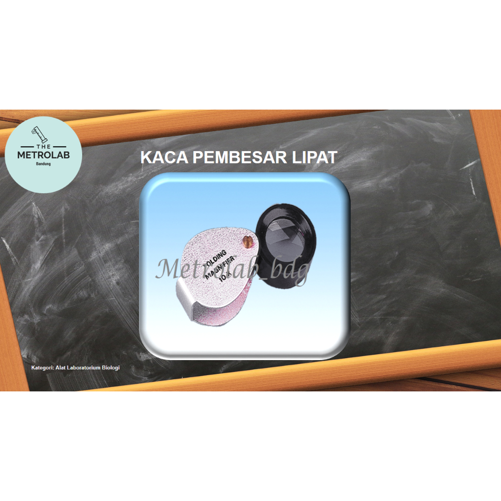 Jual Kaca Pembesar | Lup | Perbesaran 10x | Tipe Lipat | Shopee Indonesia