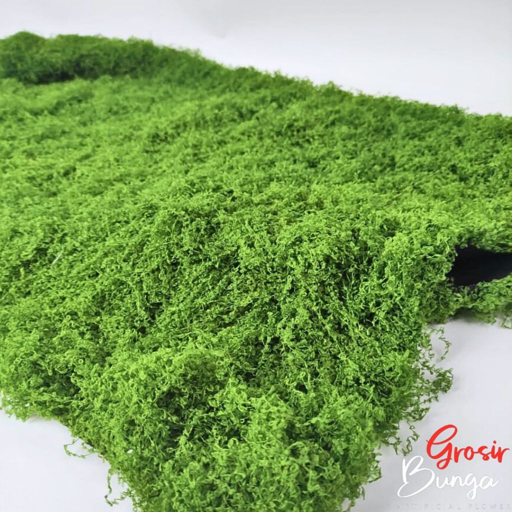 Jual Karpet Lumut Moss Artificial ukuran 1x1 meter Hiasan Dekorasi ...