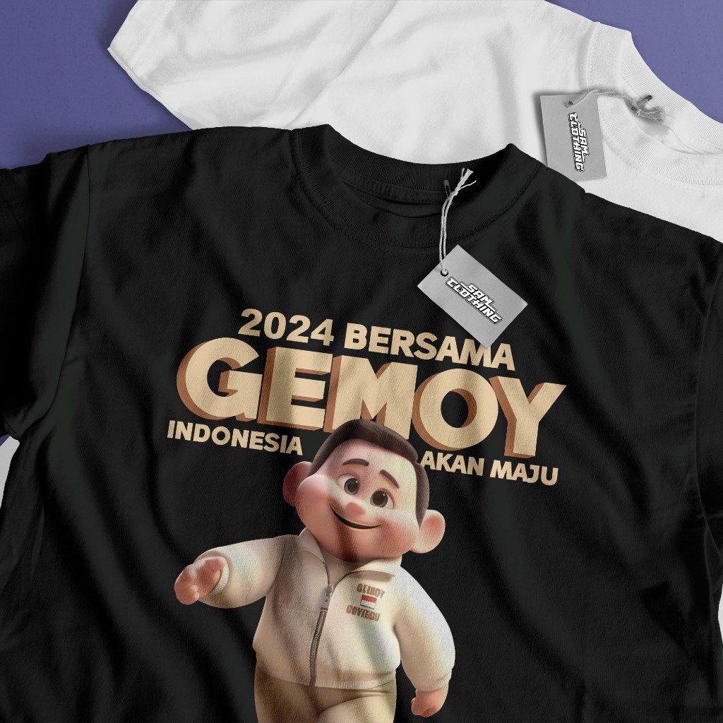 Jual Kaos Prabowo Gemoy | Shopee Indonesia