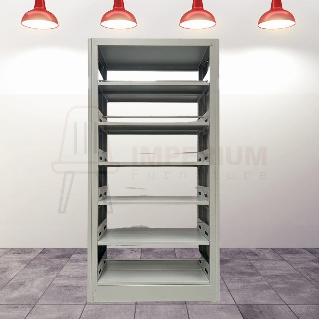 Jual Rak Buku / Rak Buku Besi / Rak Perpustakaan / Rak Buku ...