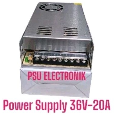 Jual POWER SUPPLY 36V 20A / PSU 36V 20A SWITCHING POWER ADAPTOR 36VOLT 20 AMPERE | Shopee Indonesia