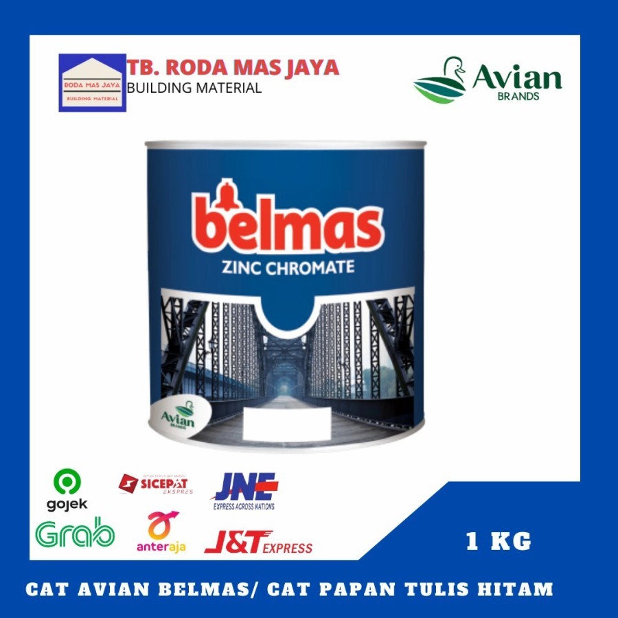 Jual Avian Belmas/Bellmas/Cat Meni Kayu/Cat Besi Grey Green 711 ...