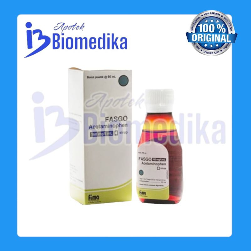 Jual FASGO SYR 60ML obat demam | Shopee Indonesia