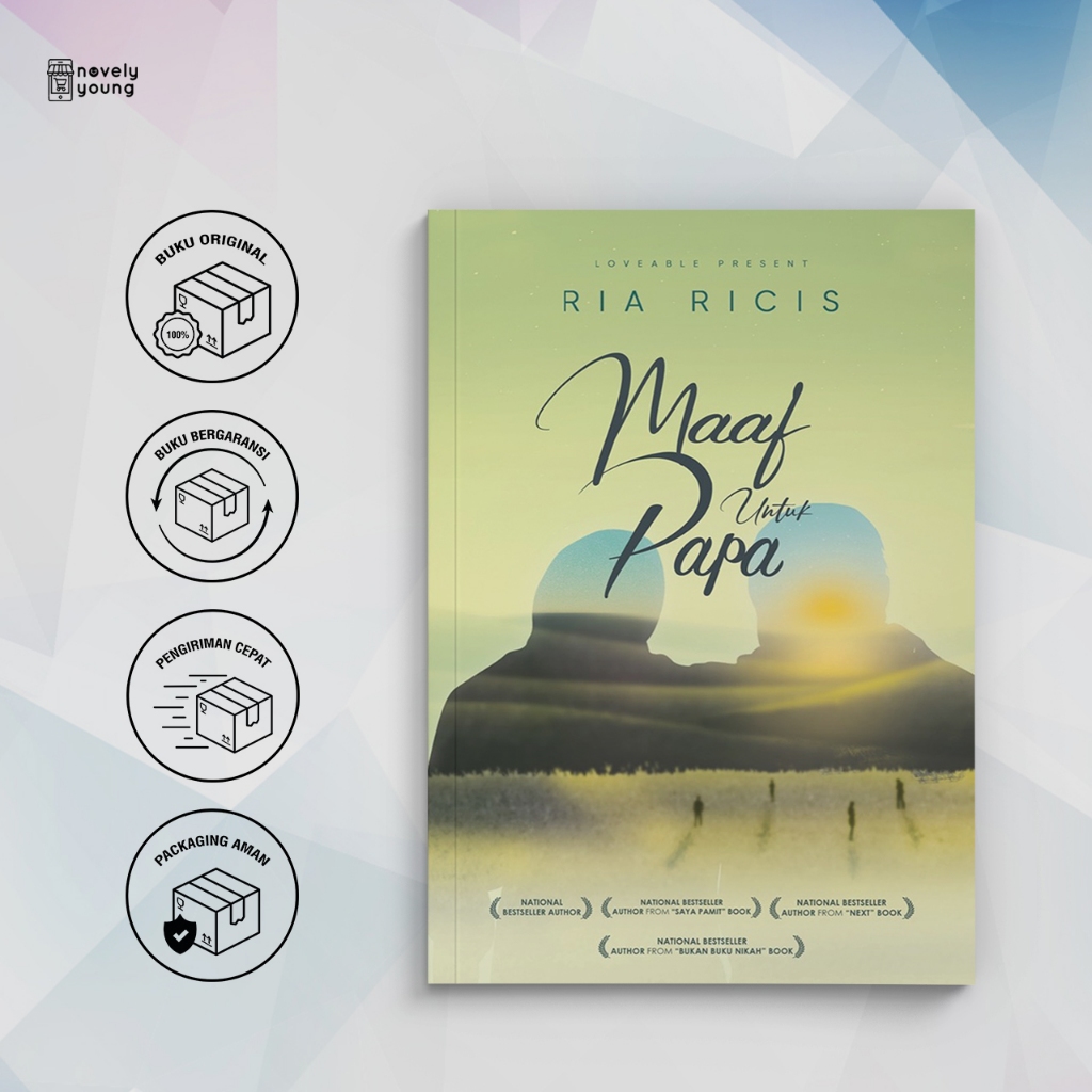 Jual Novel Maaf Untuk Papa - Ria Ricis - Loveable - Gratis Biaya ...