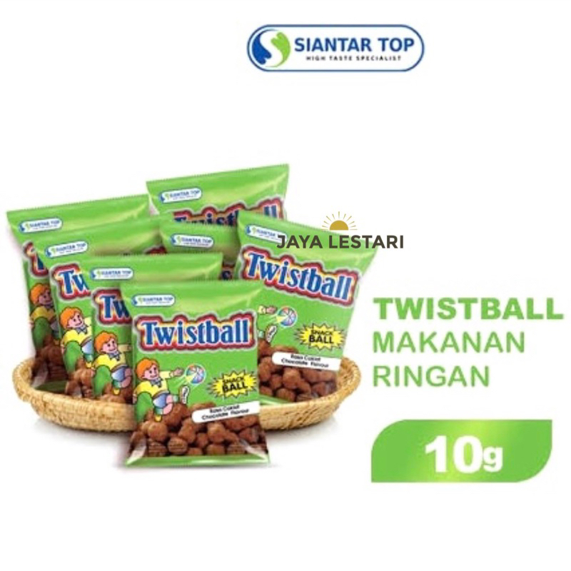 Jual Twistball Snack Ball Coklat (Isi 10/Renceng) (110g) | Shopee Indonesia