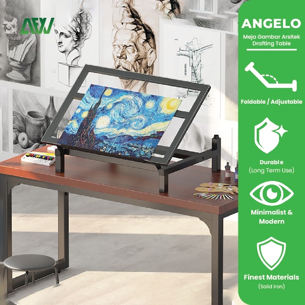 Jual All For Work Meja Lukis ANGELO Meja Gambar Meja Lukis Kaca ...