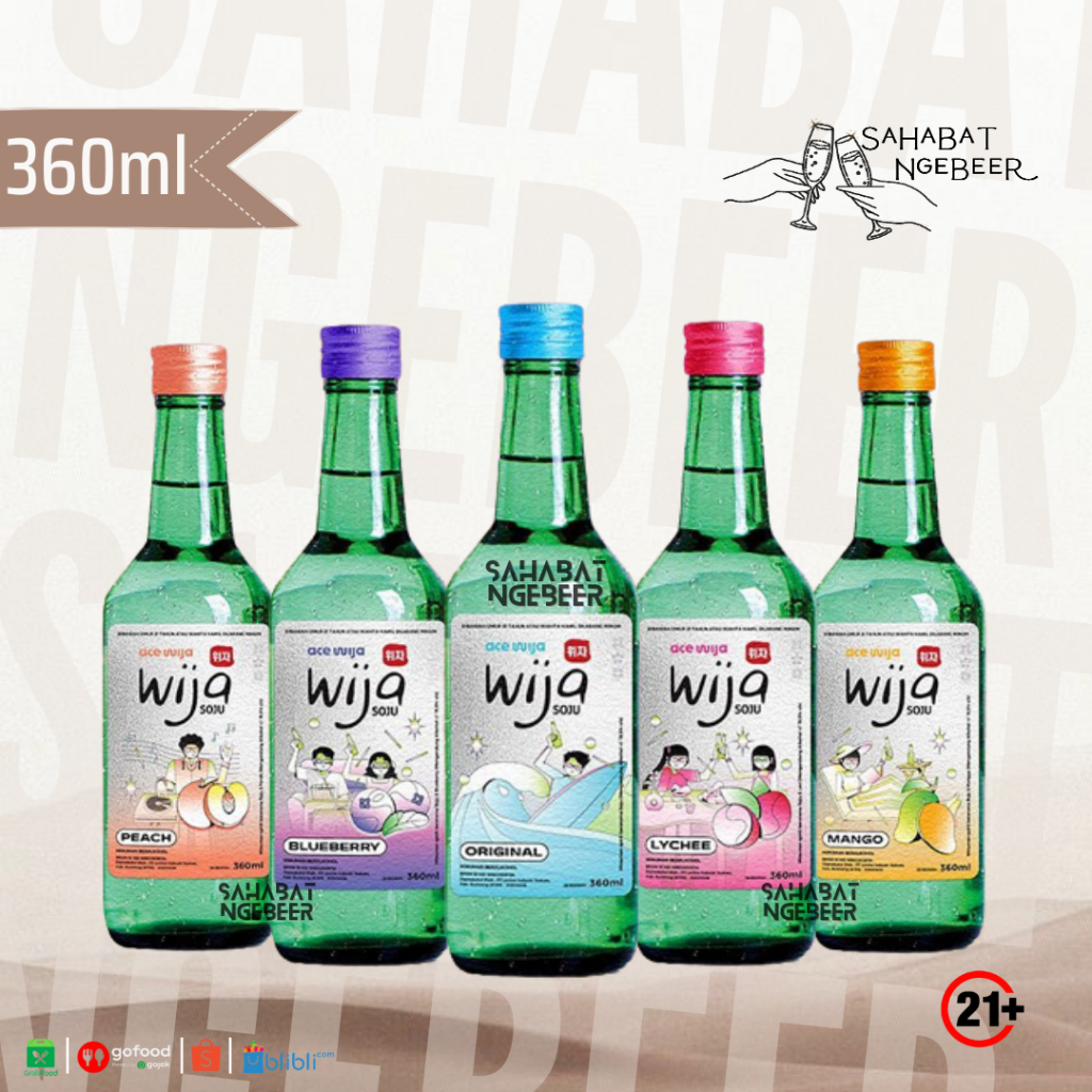 Jual Soju Wija All Variant 360Ml | Shopee Indonesia
