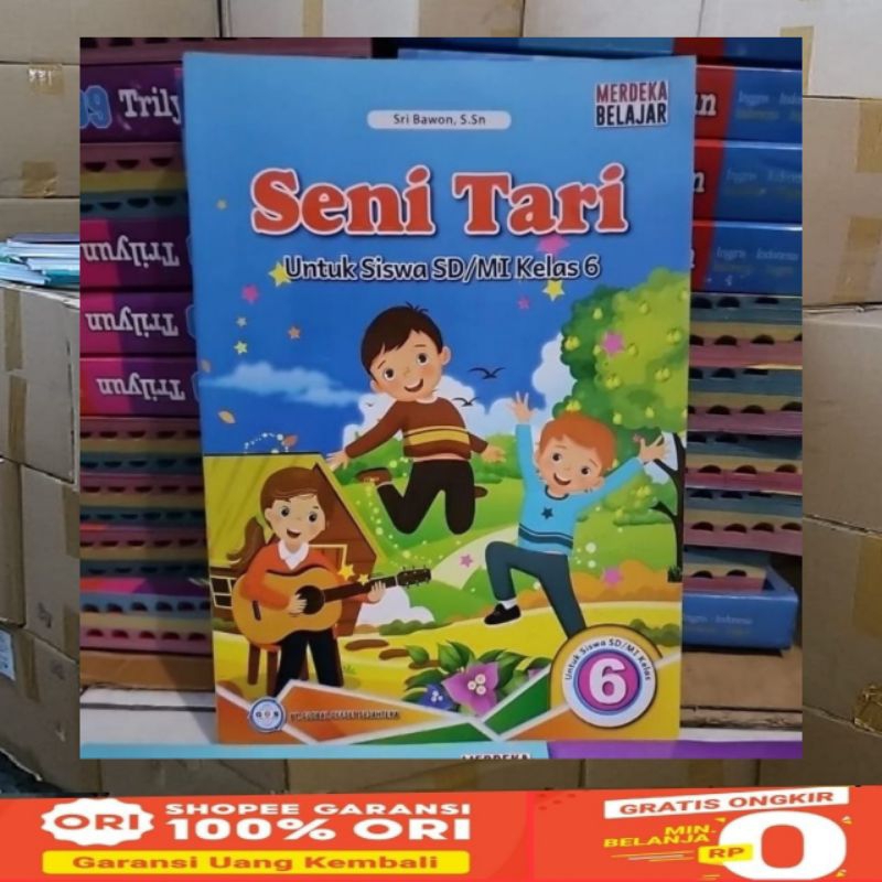 Jual Buku Siswa Seni Tari Kelas 1, 2, 3, 4, 5, 6 SD / MI Kurikulum Merdeka Penerbit PT Global ...