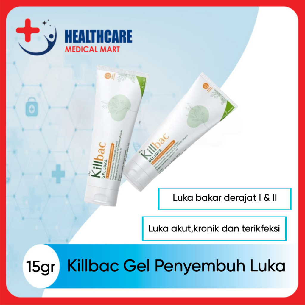 Jual Killbac Gel Wound Dressing - Hydrogel Luka 15 Gram | Shopee Indonesia